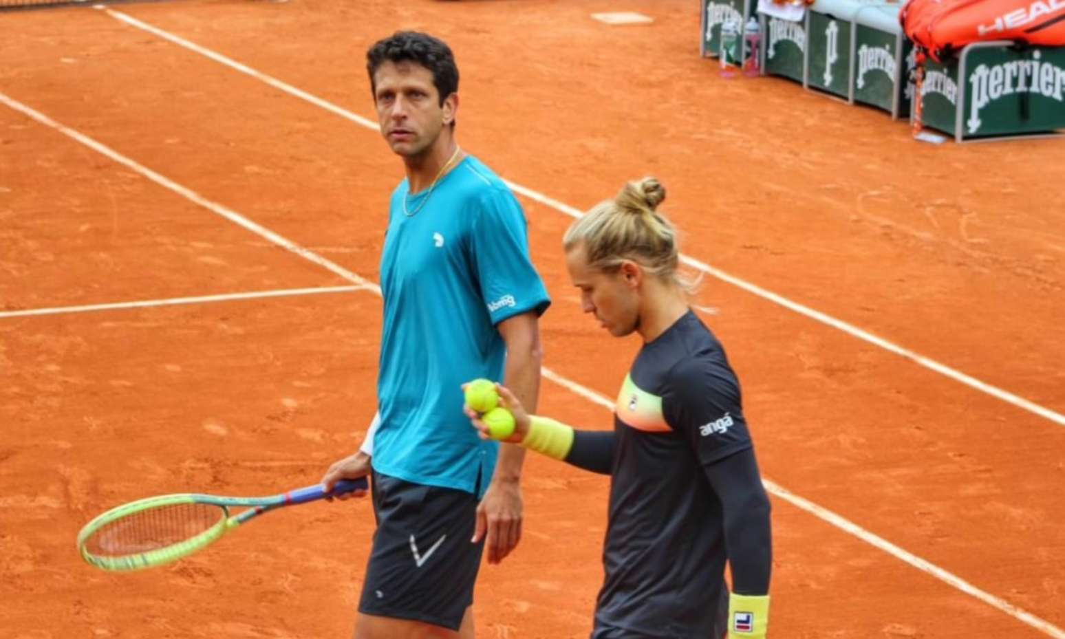 Marcelo Melo e Rafael Matos vencem estreia em Roland Garros