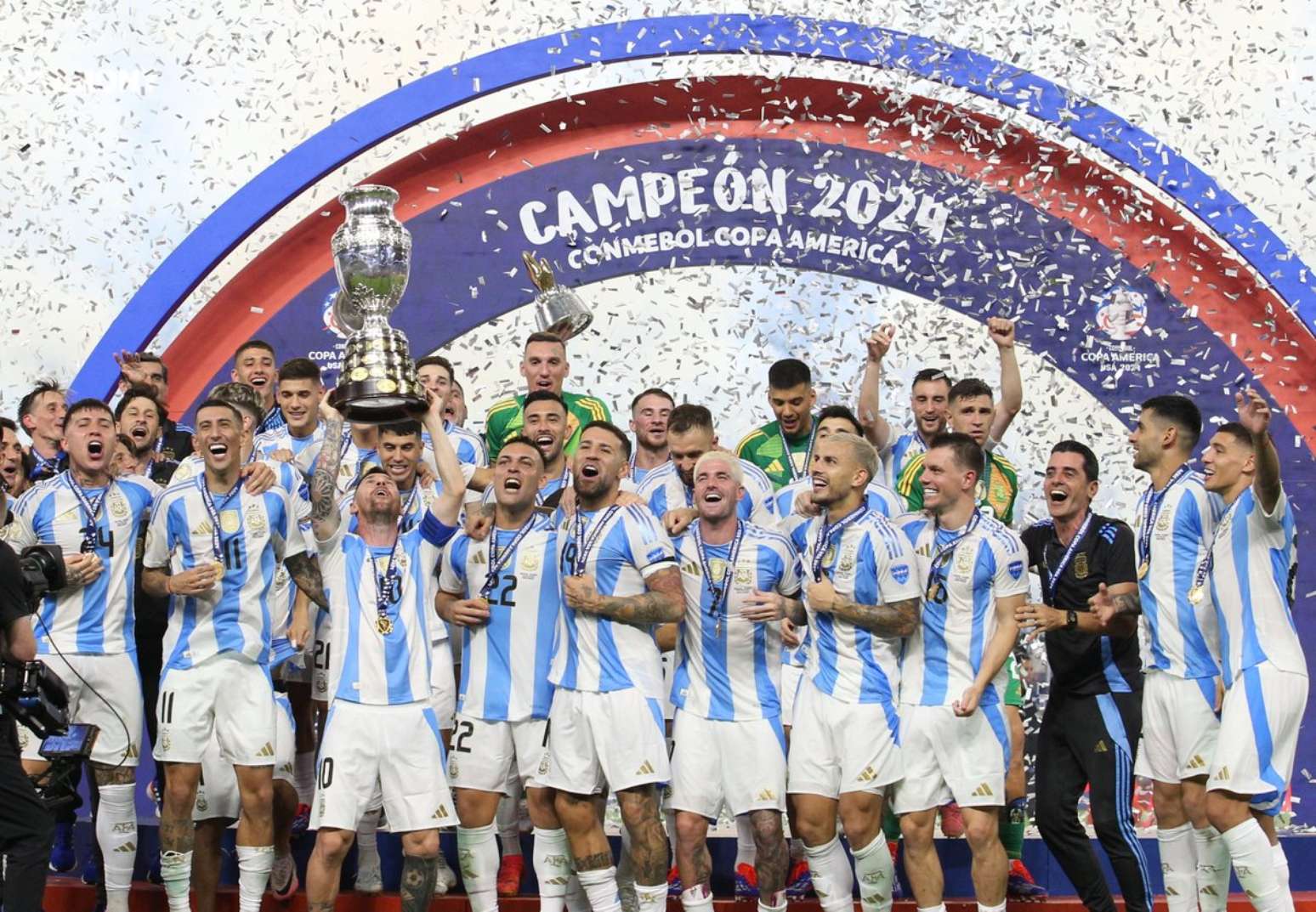 Argentina se consagra como a maior campeã da Copa América