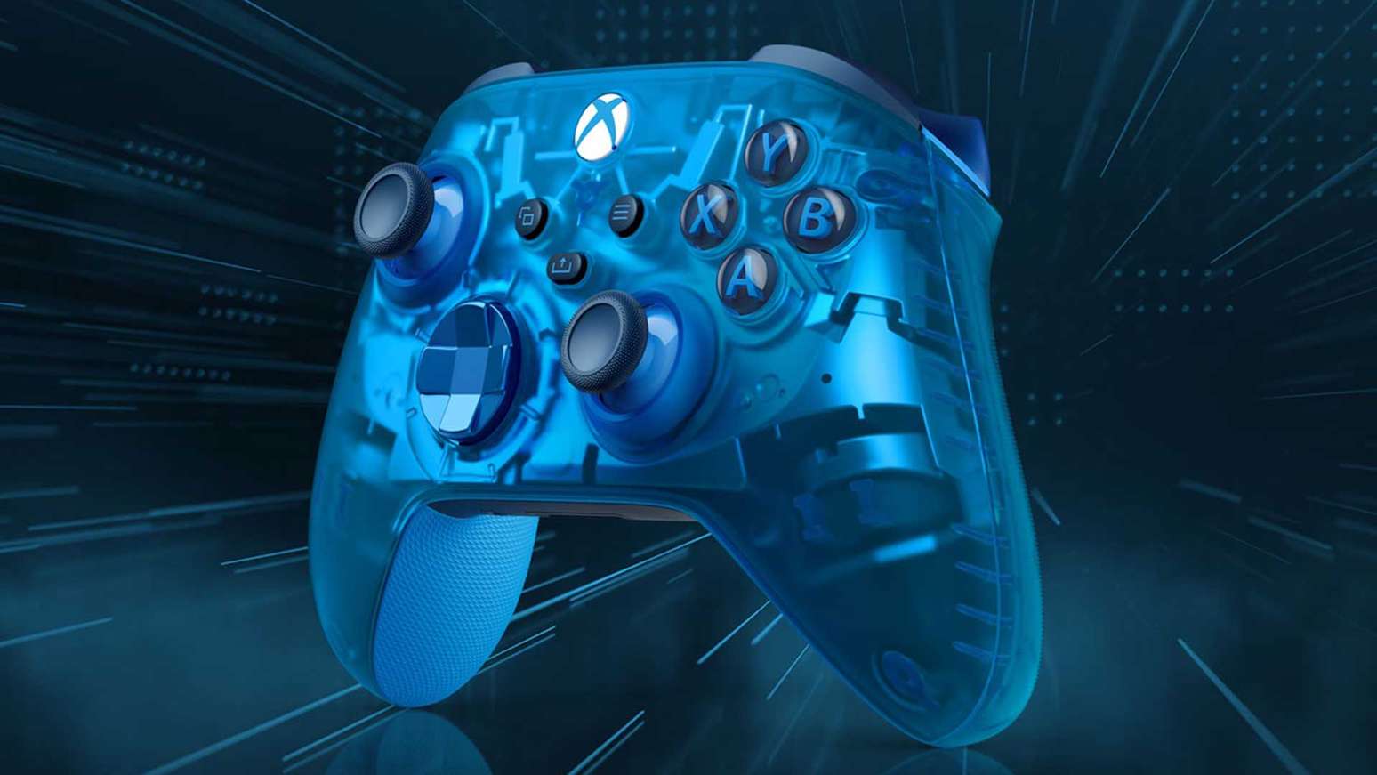 Microsoft revela novo controle transparente de Xbox