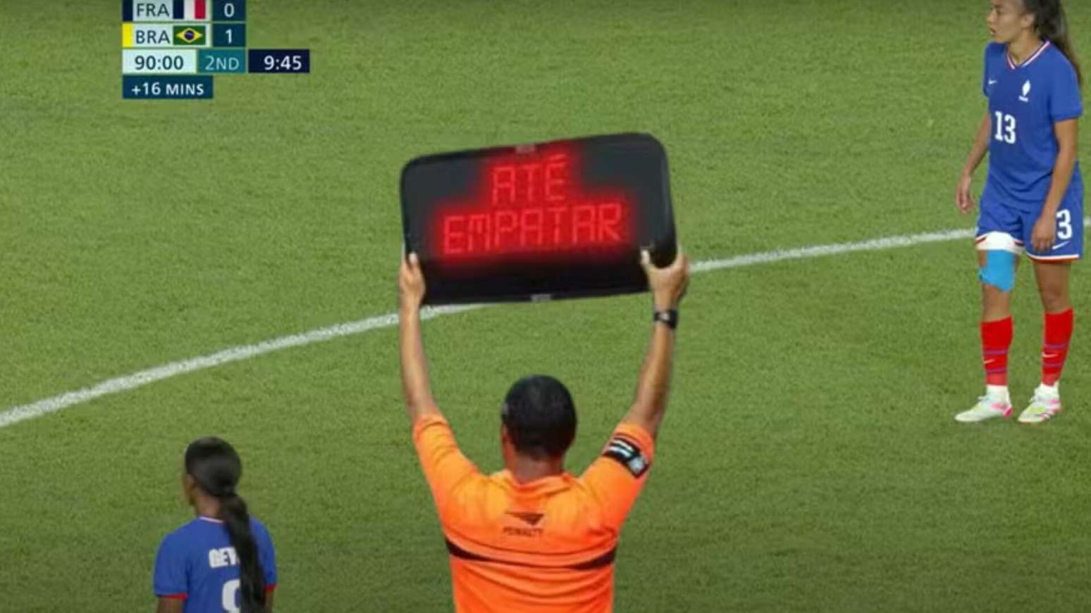 Acréscimo de 16 minutos em jogo do Brasil nas Olimpíadas revolta ...