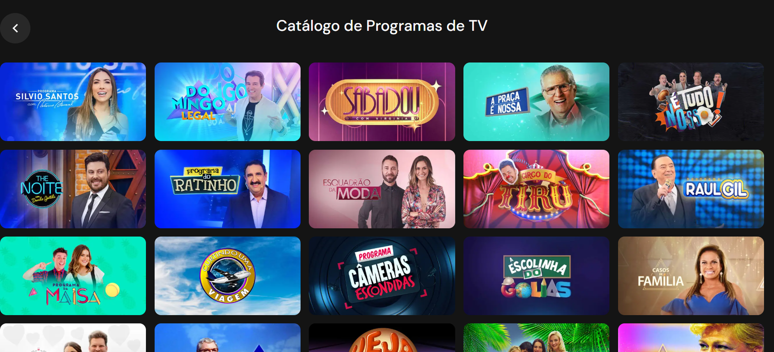 SBT lança streaming gratuito com novelas, filmes, séries e ...