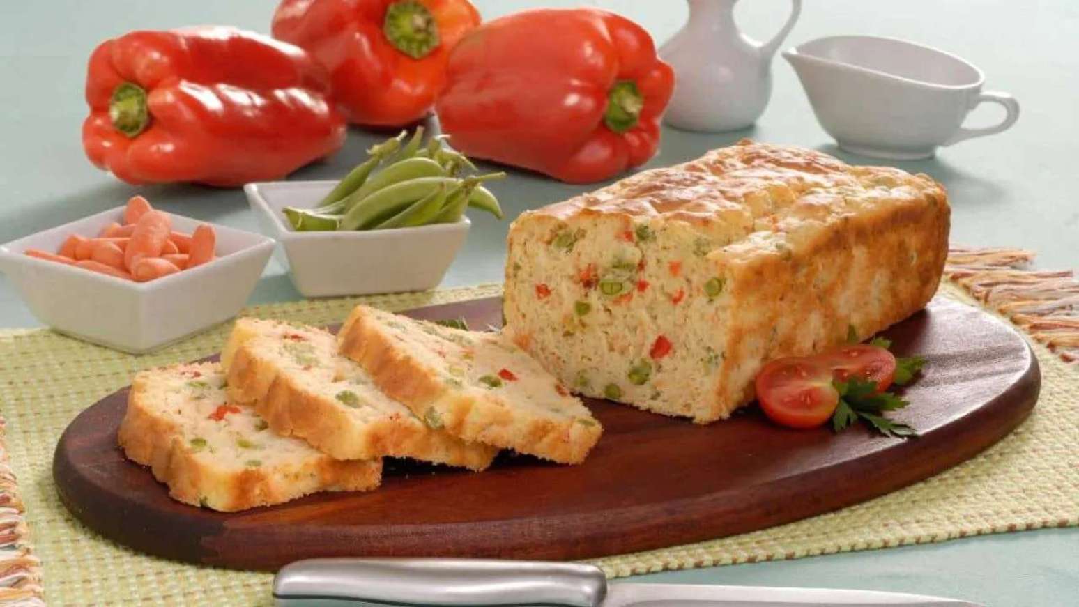 Torta de legumes light: aprenda a receita de liquidificador