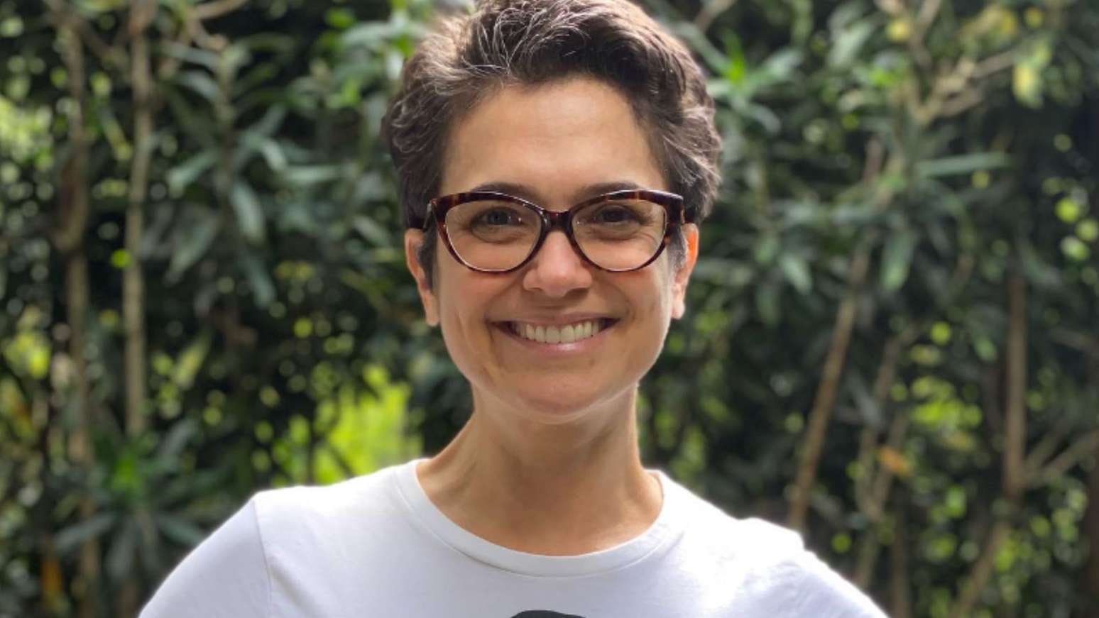 Sandra Annenberg resgata foto do primeiro trabalho na TV como atriz; veja!