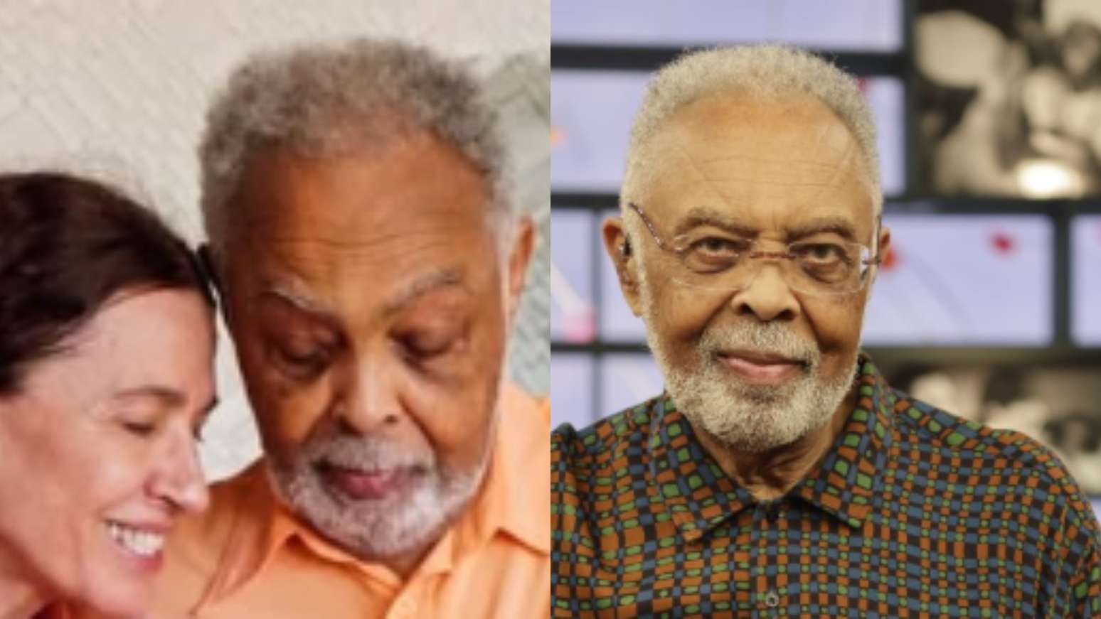 Bisavô pela segunda vez, Gilberto Gil se declara à bisneta: 'Amor'