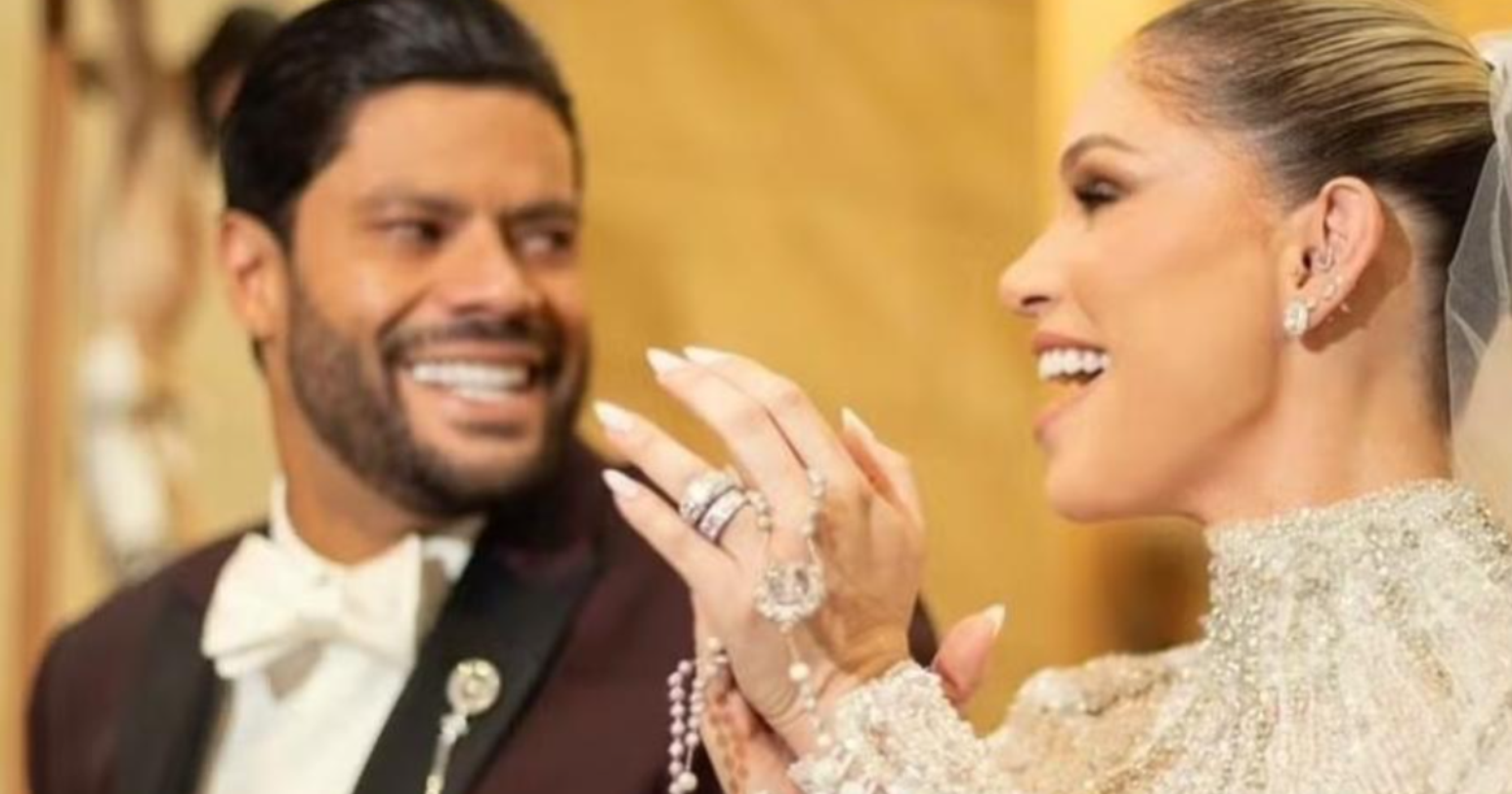 Hulk e Camila Ângelo: Segundo casamento luxuoso