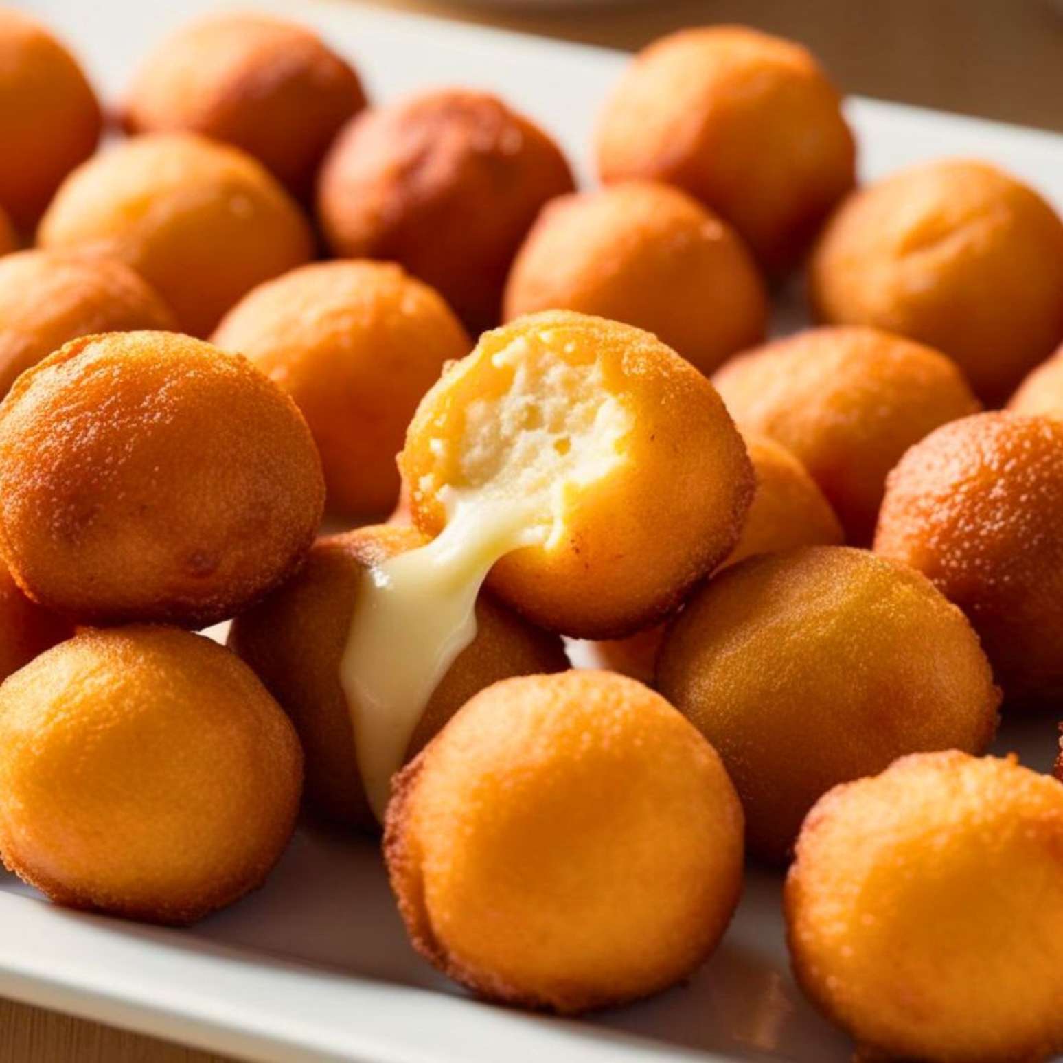 Clássica e irresistível: bolinha de queijo fácil e perfeita