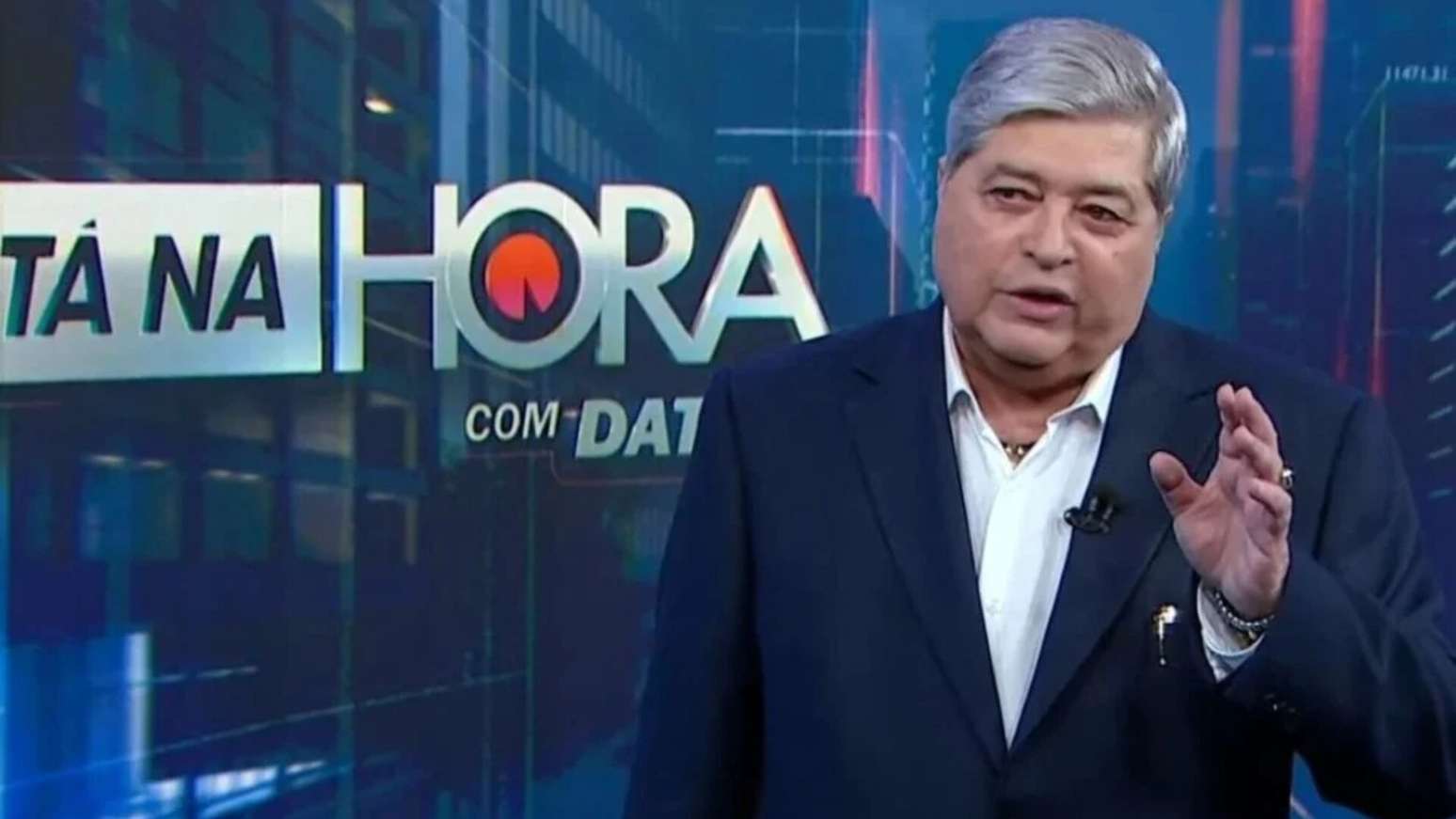 Datena abre o jogo e revela prazo para ficar no SBT; saiba o motivo