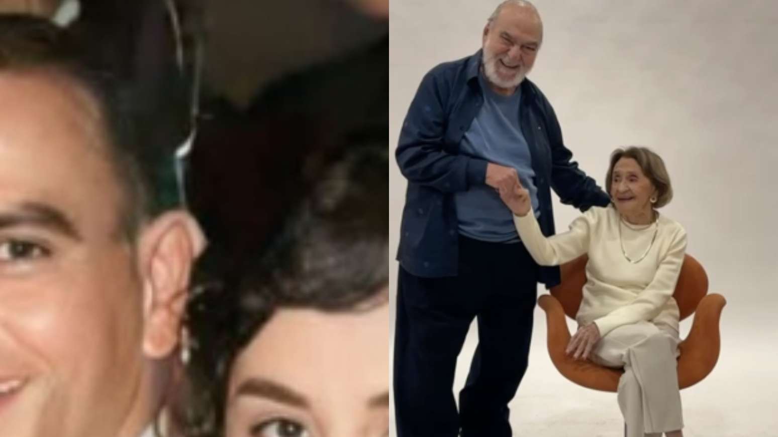 Jovens! Lima Duarte surpreende fãs ao exibir foto antiga com Laura Cardoso