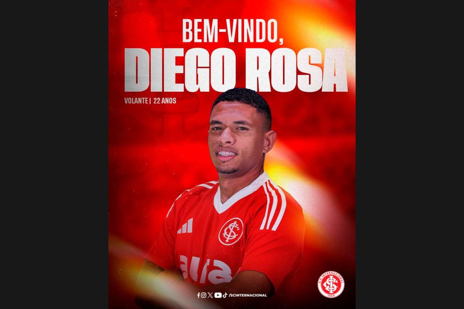 Internacional oficializa contratações de Juninho e Diego Rosa