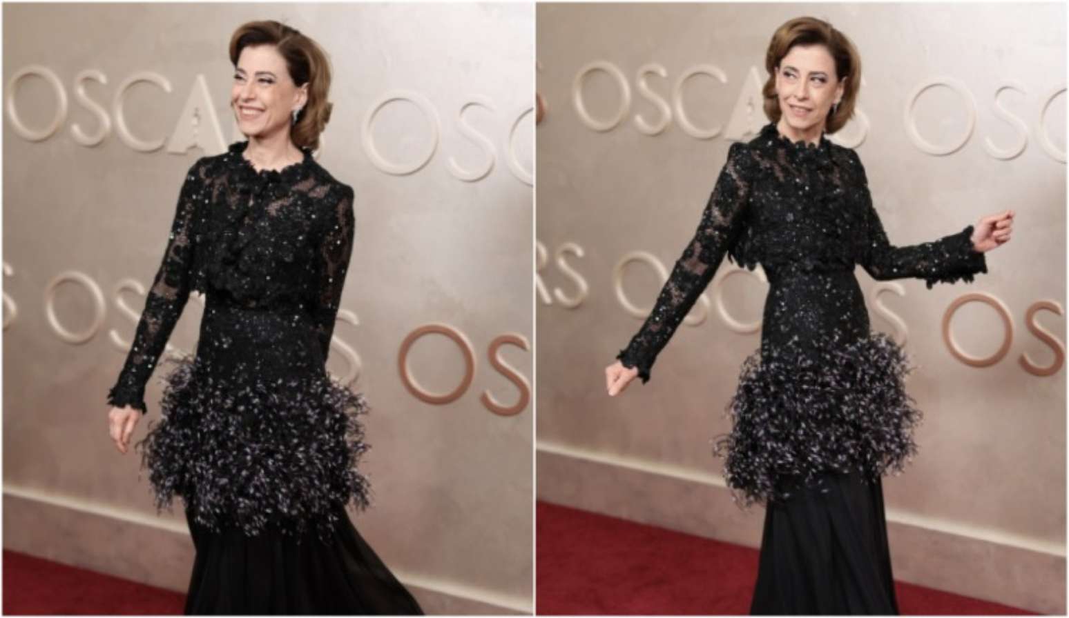 Errou? Famoso detona look de Fernanda Torres no Oscar: 'Ridículo'
