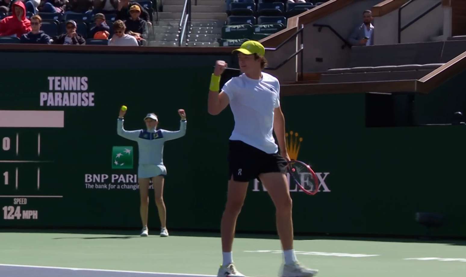 João Fonseca vence Fearnley em entreia no ATP Masters de Indian Wells