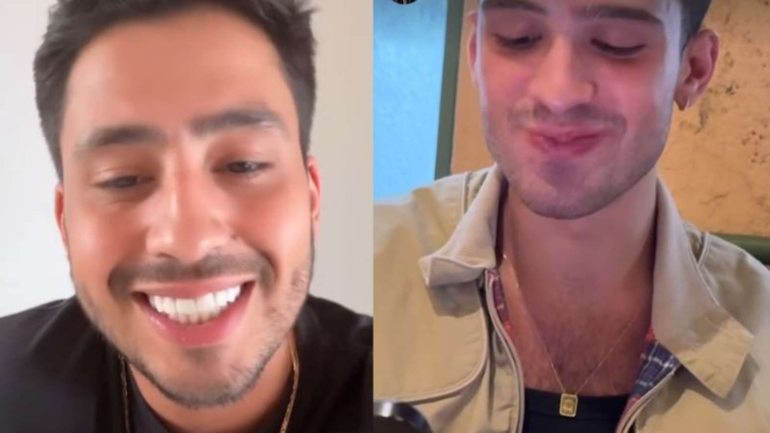 Recém-solteiros, João Guilherme e Matheus Vargas jantam juntos: 'Estava ...