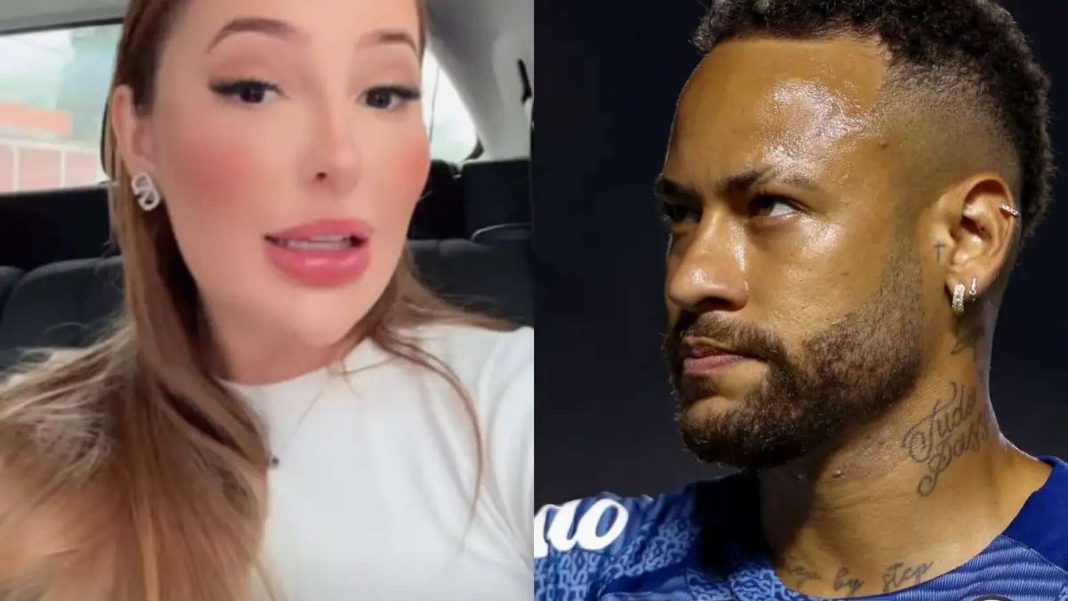 Acompanhante grávida responde sobre exame de DNA de Neymar: 'Gente'