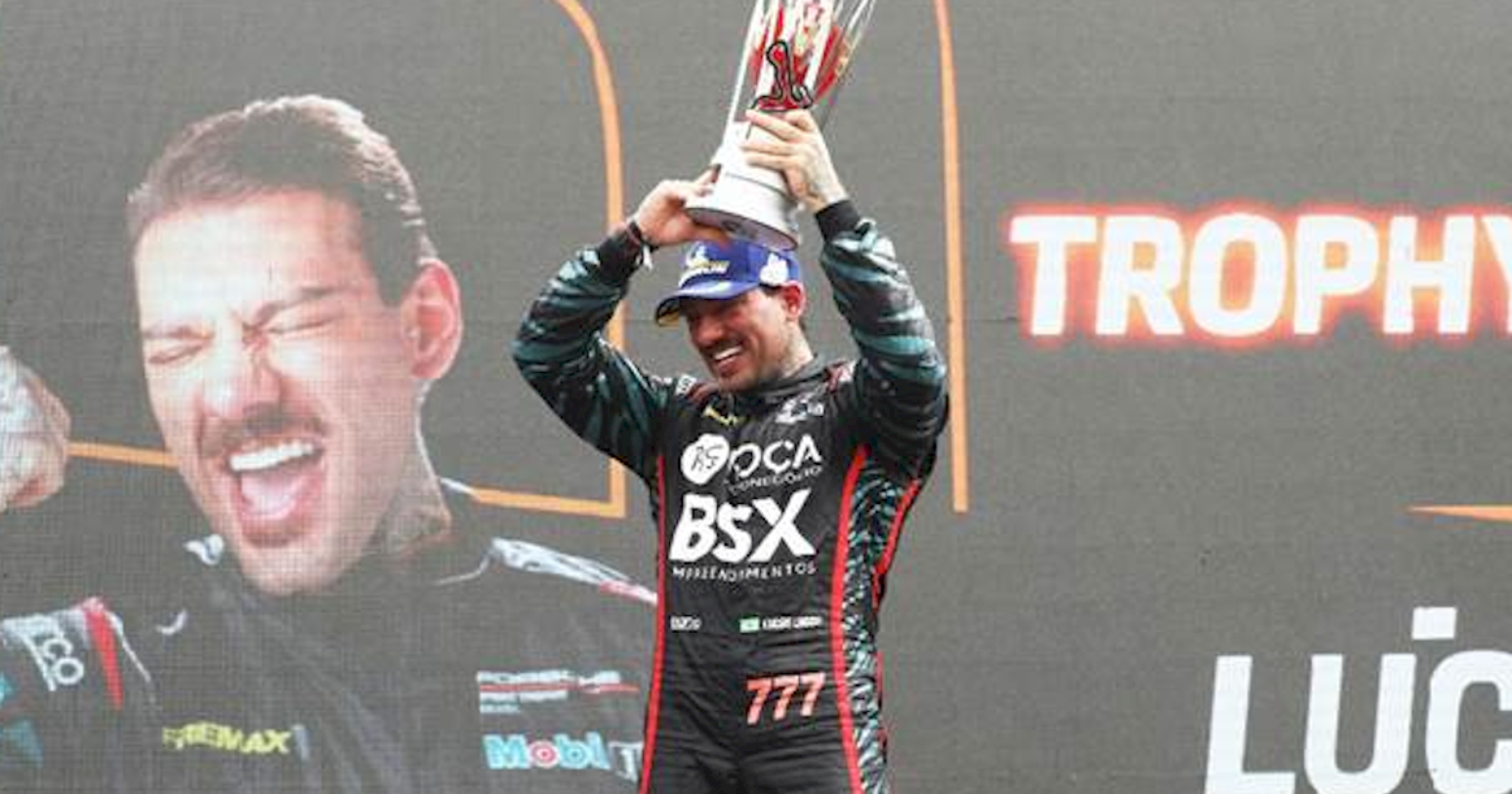 Lucas Lucco venceu em sua estreia na Porsche Cup 2025
