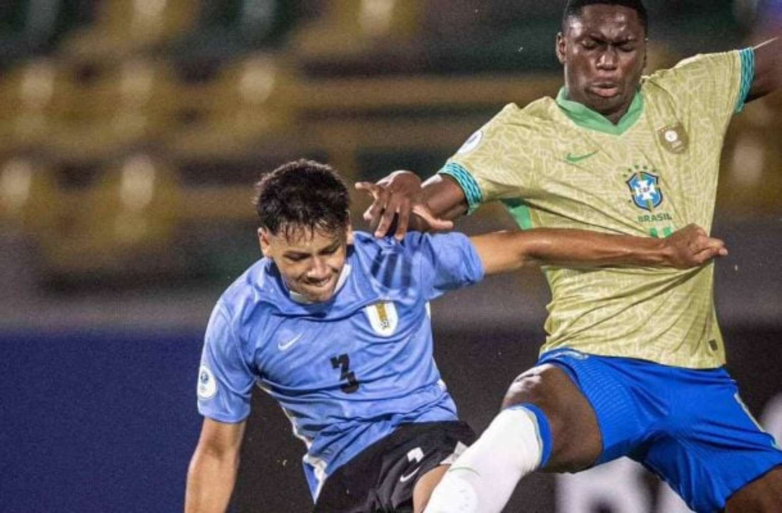 Brasil empata com Uruguai na estreia do Sul-Americano Sub-17