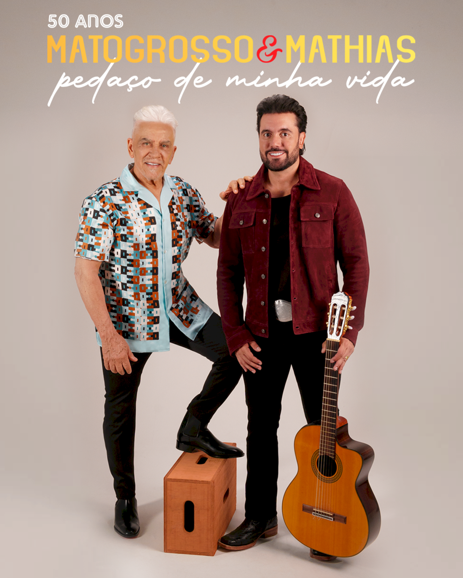 Matogrosso e Mathias celebram 50 anos de história