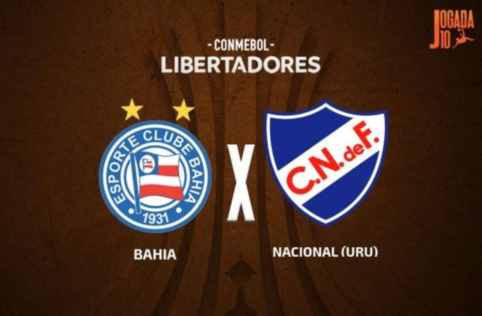 Bahia x Nacional-URU, AO VIVO, com a Voz do Esporte, às 17h30