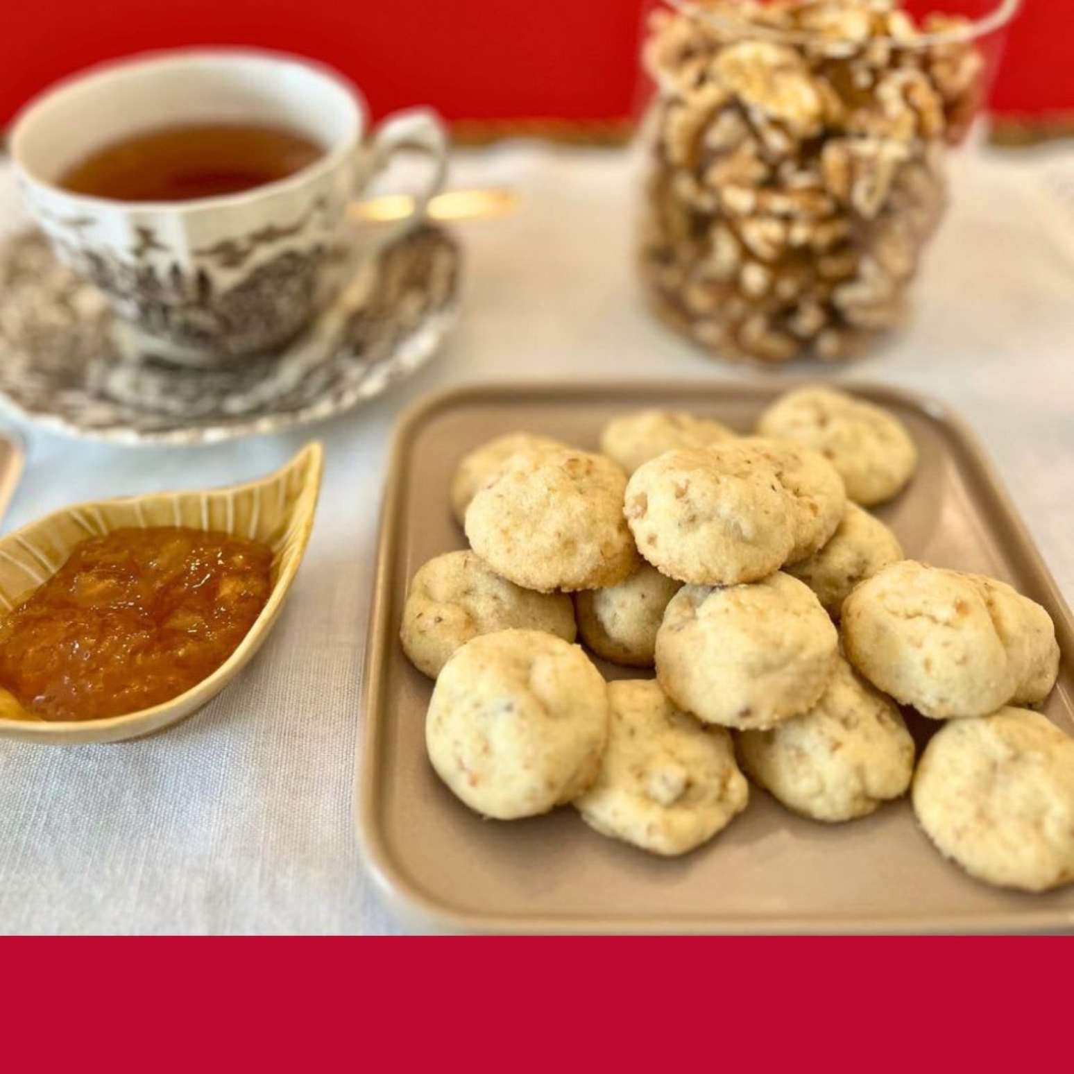 Biscoitos de nozes: derretem na boca com só 4 ingredientes