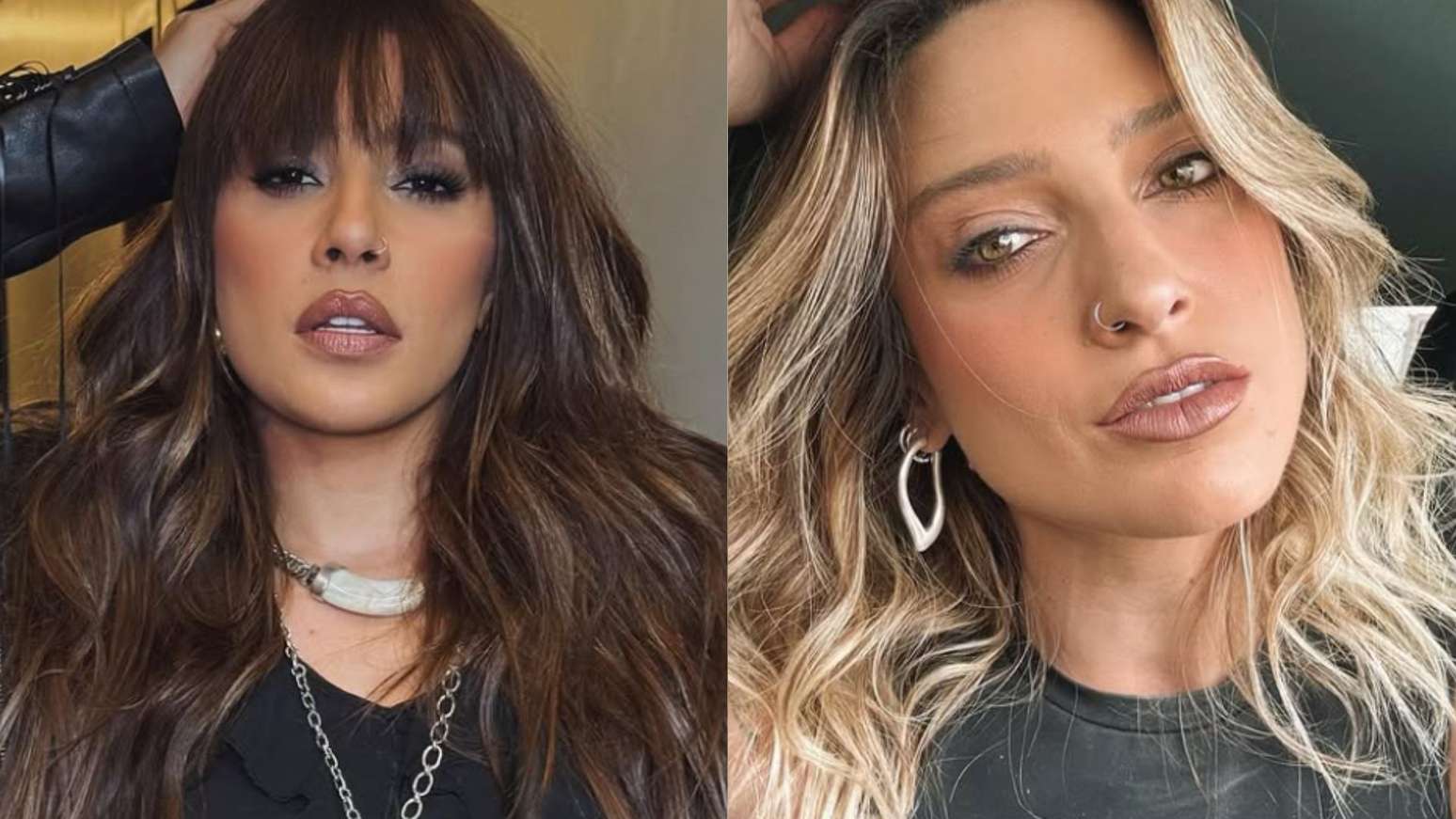 Beijão! Lauana Prado é flagrada em clima de romance com Tati Dias em aeroporto