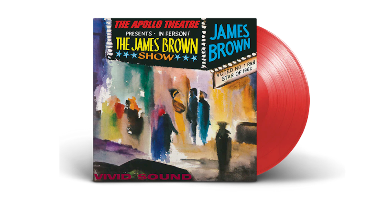 James Brown: show histórico de 1962 ganha edição em disco de vinil