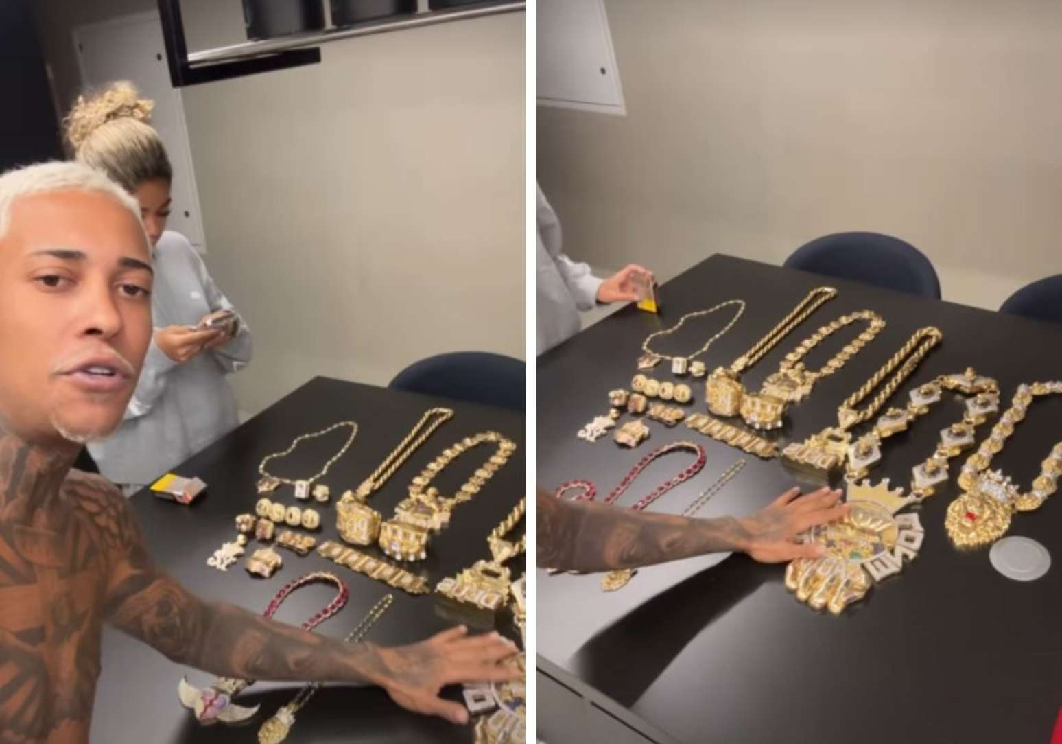 MC Poze reavê R$ 3 milhões em joias apreendidas pela polícia: 'O que é ...