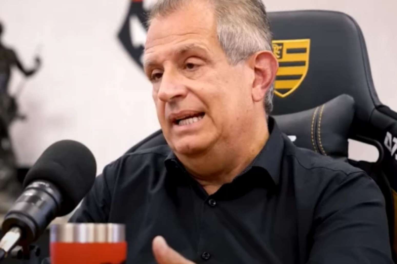 A declaração de Bap, presidente do Flamengo, sobre venda de Gerson ao Zenit