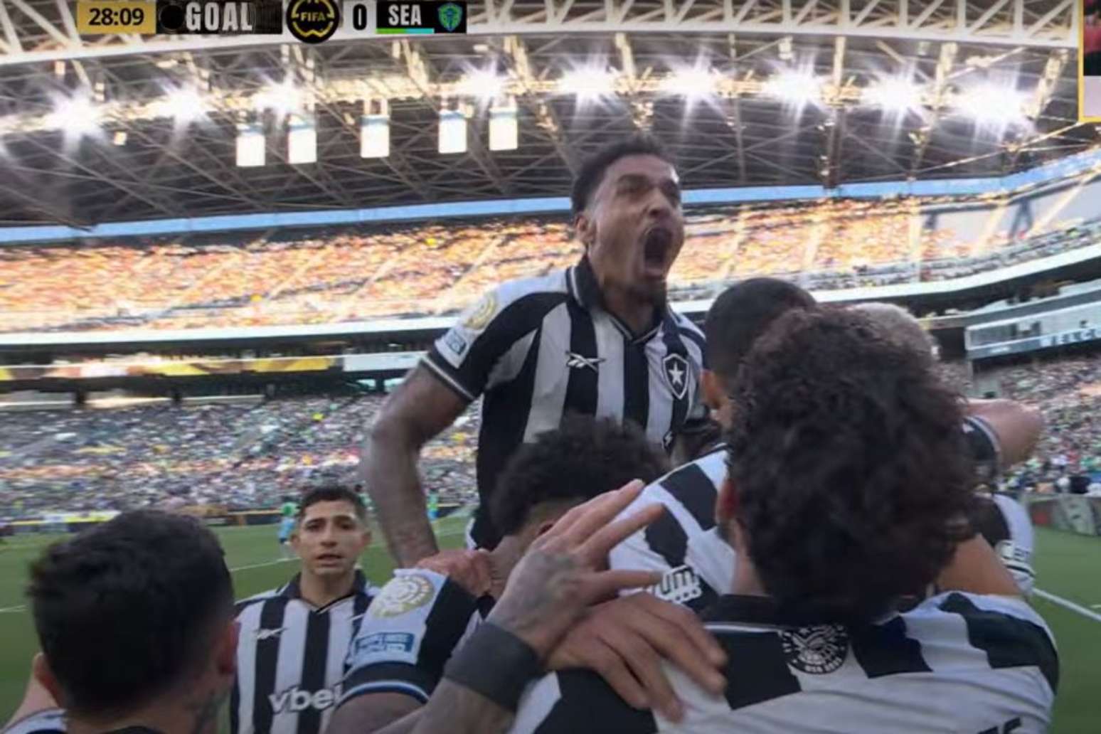 CazéTV destaca versão de Uni Duni Tê em gols do Botafogo