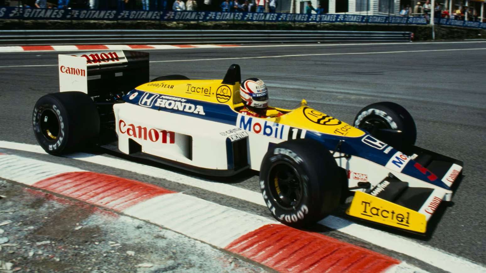 F1: Nigel Mansell irá pilotar Williams FW11 restaurada
