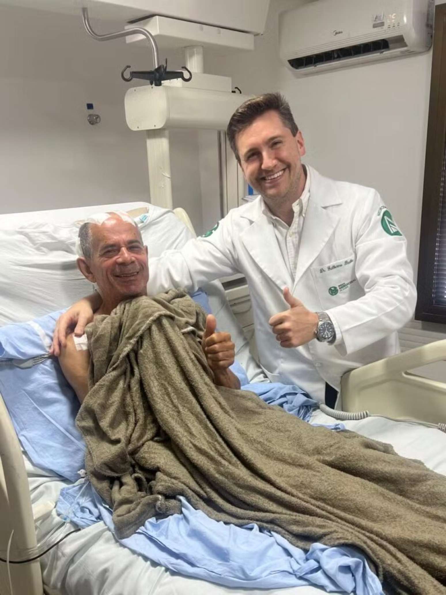 Torcedor do Flamengo que passou por cirurgia viraliza após vitória ...