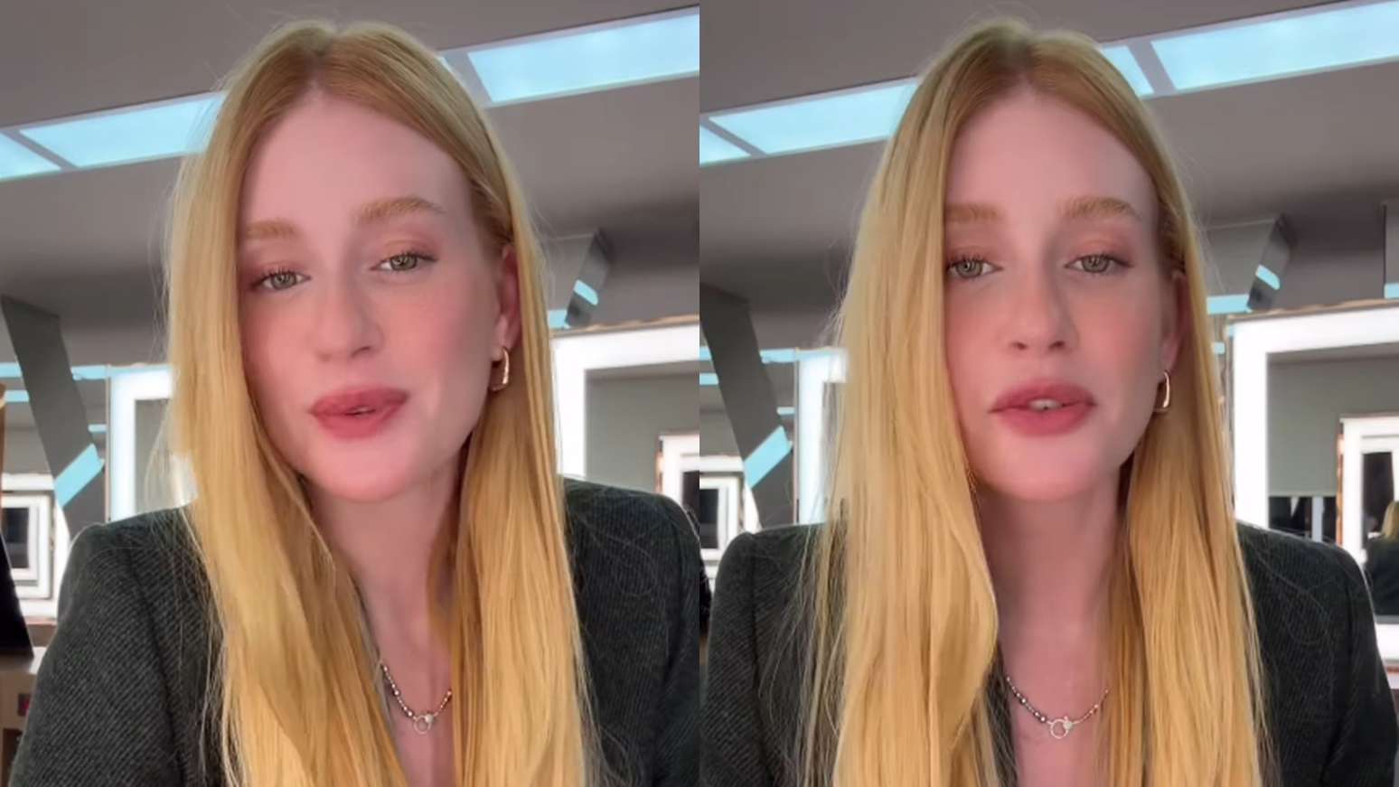 Marina Ruy Barbosa expõe bastidores após mudança radical no cabelo ...