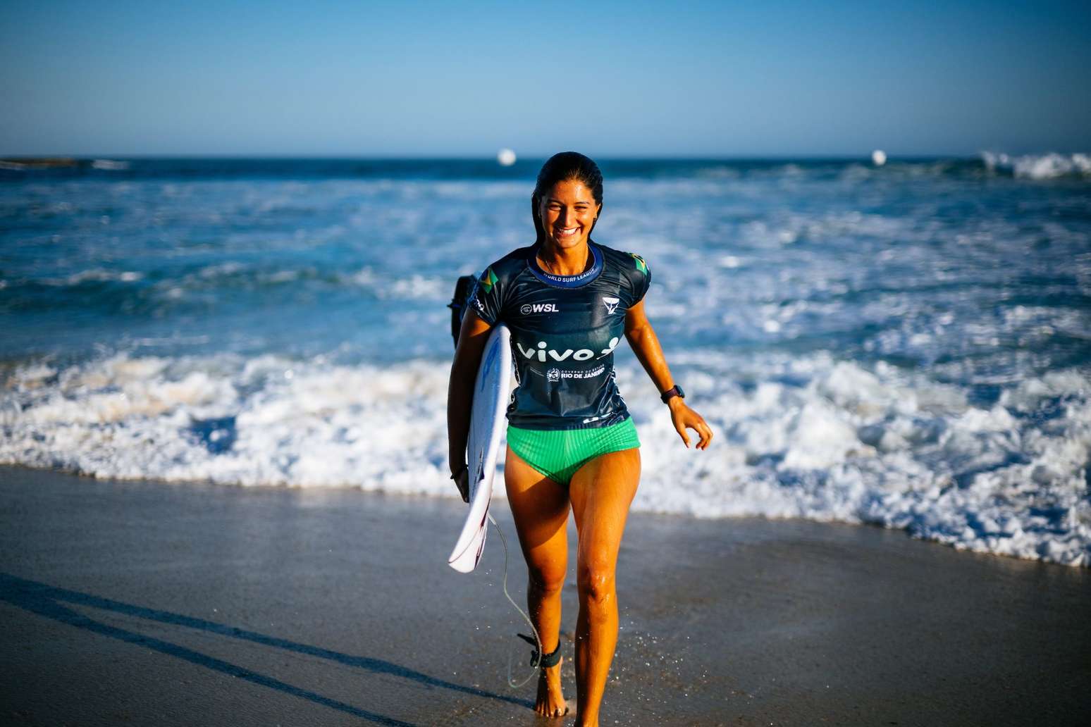 Luana Silva é vice-campeã da etapa da WSL em Saquarema
