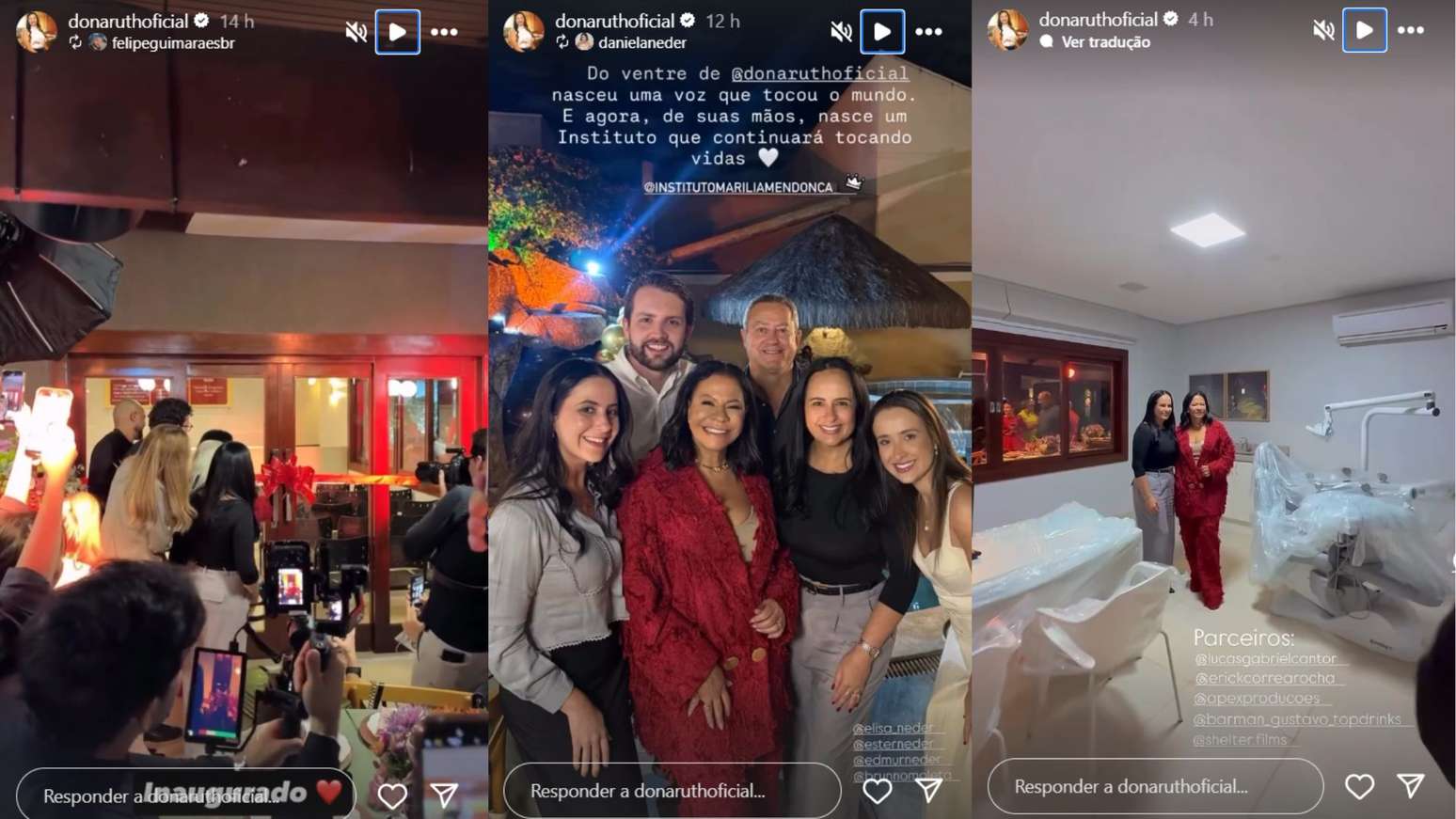 Dona Ruth se emociona em primeira aparição após perder guarda do neto