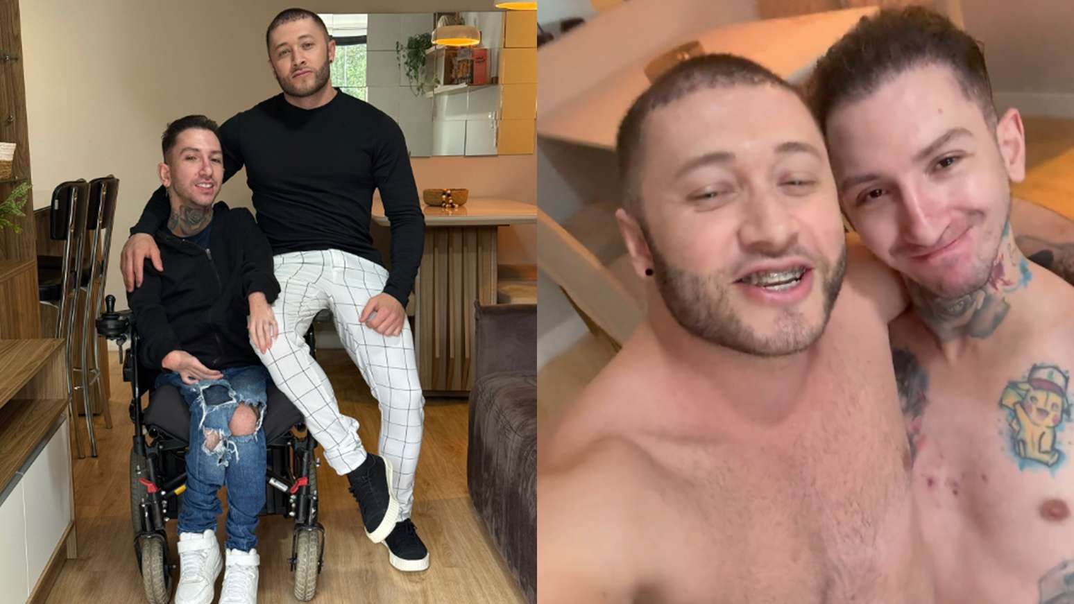 Cadeirante encara novo ator de 'ferramenta imensa' em filme adulto ...