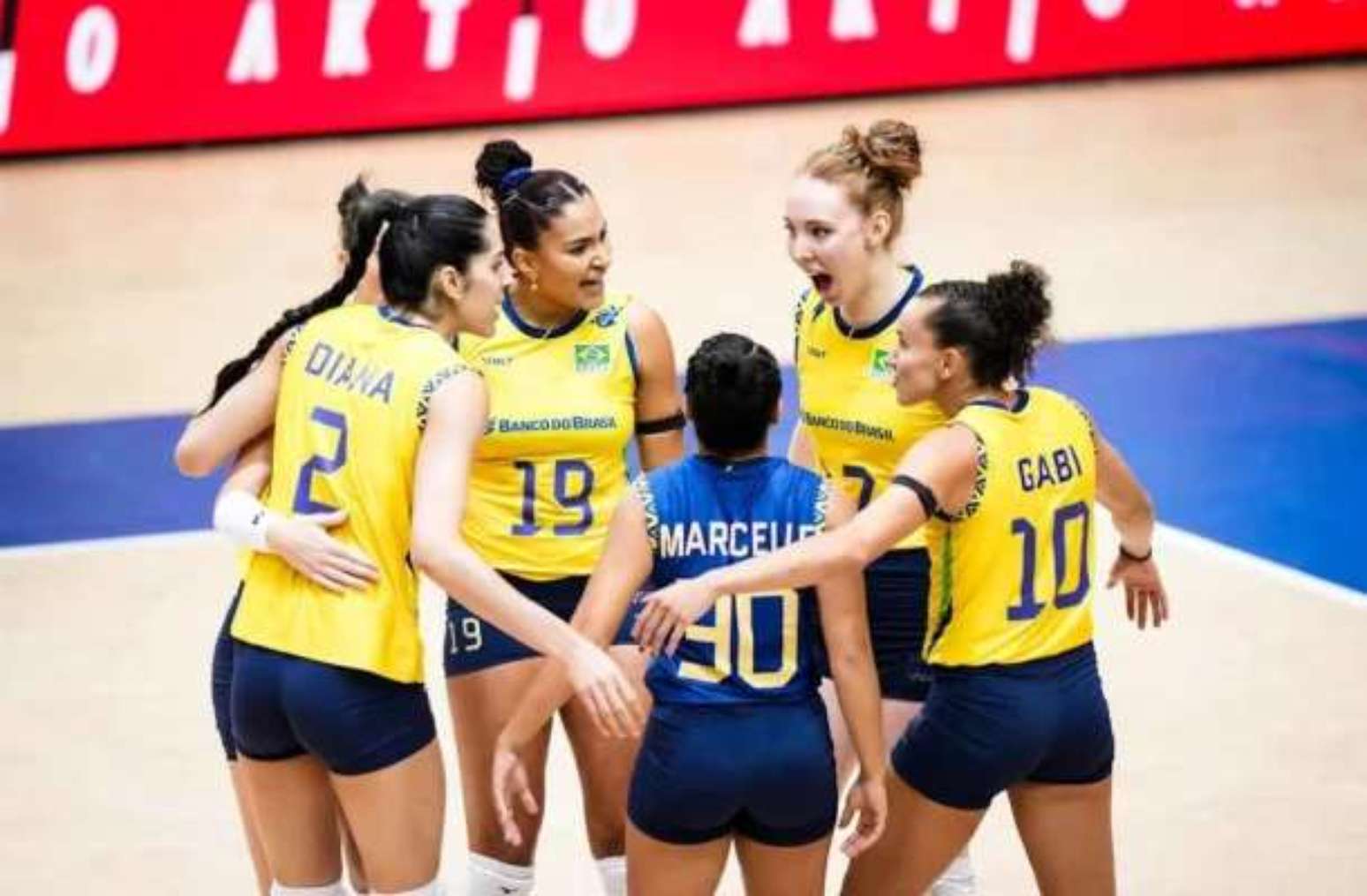 Tabela da fase final da VNL feminina de 2025