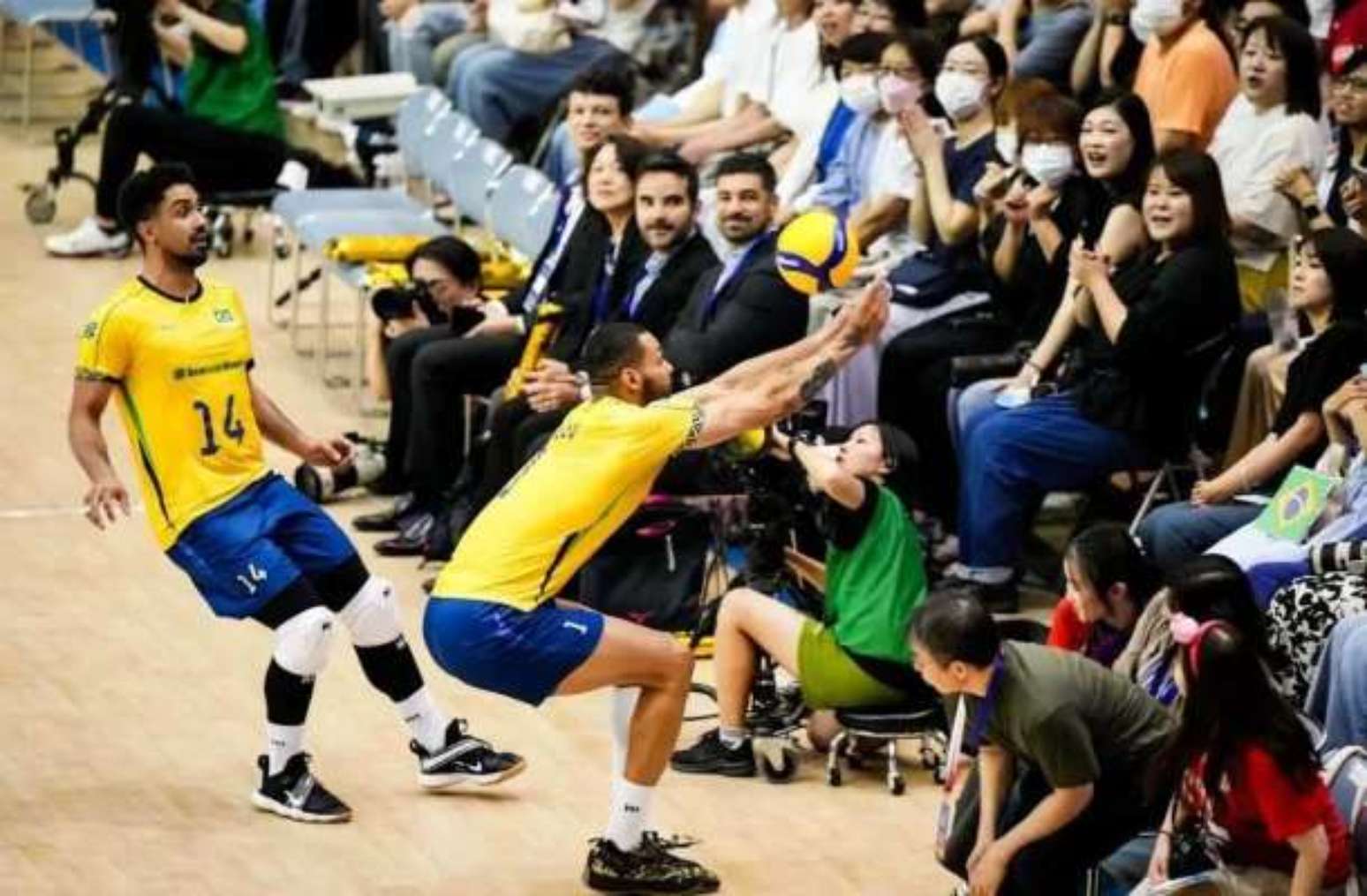 Números de Brasil 3 x 1 Argentina pela VNL-25