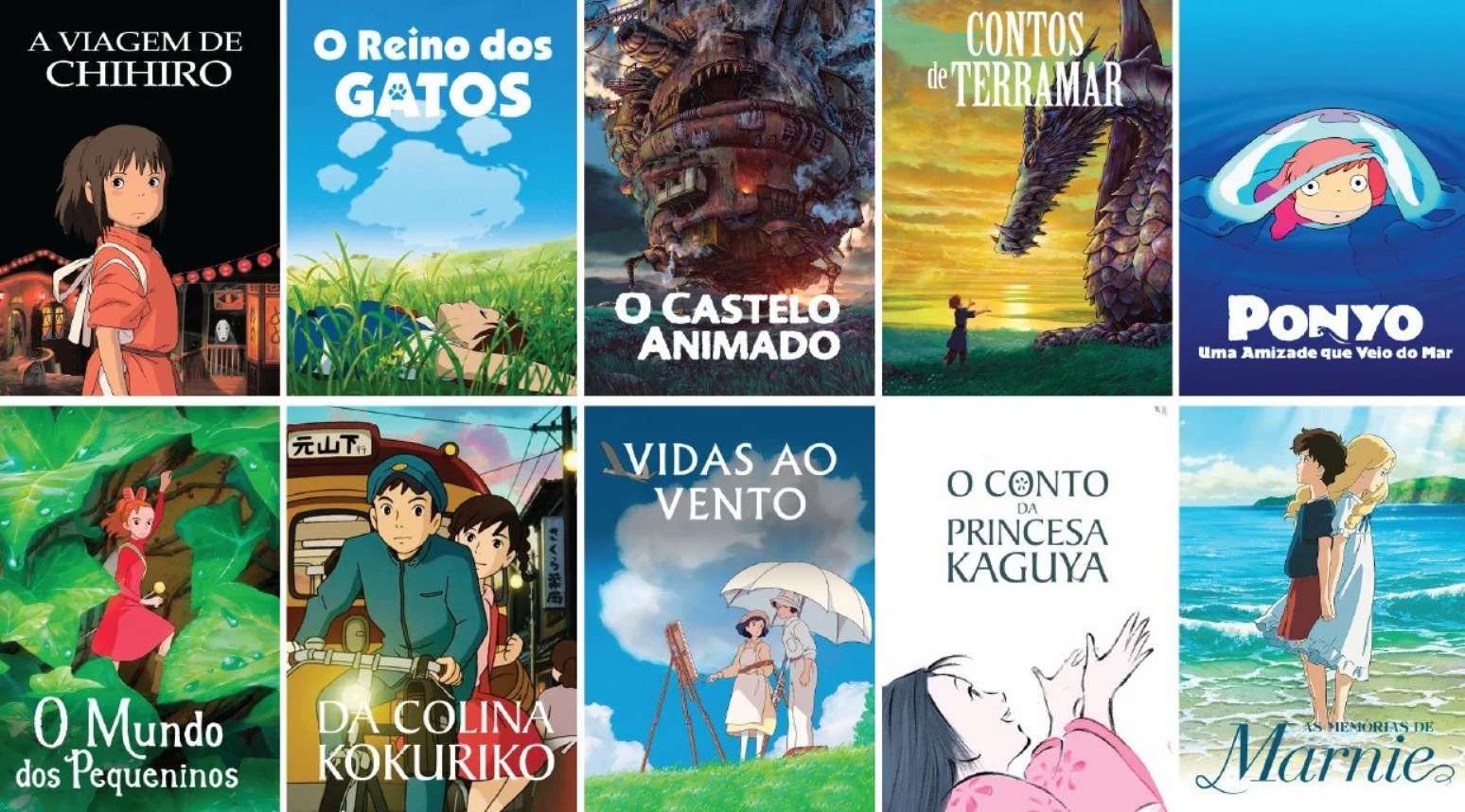 Estúdio Ghibli: festival celebra 40 anos da companhia