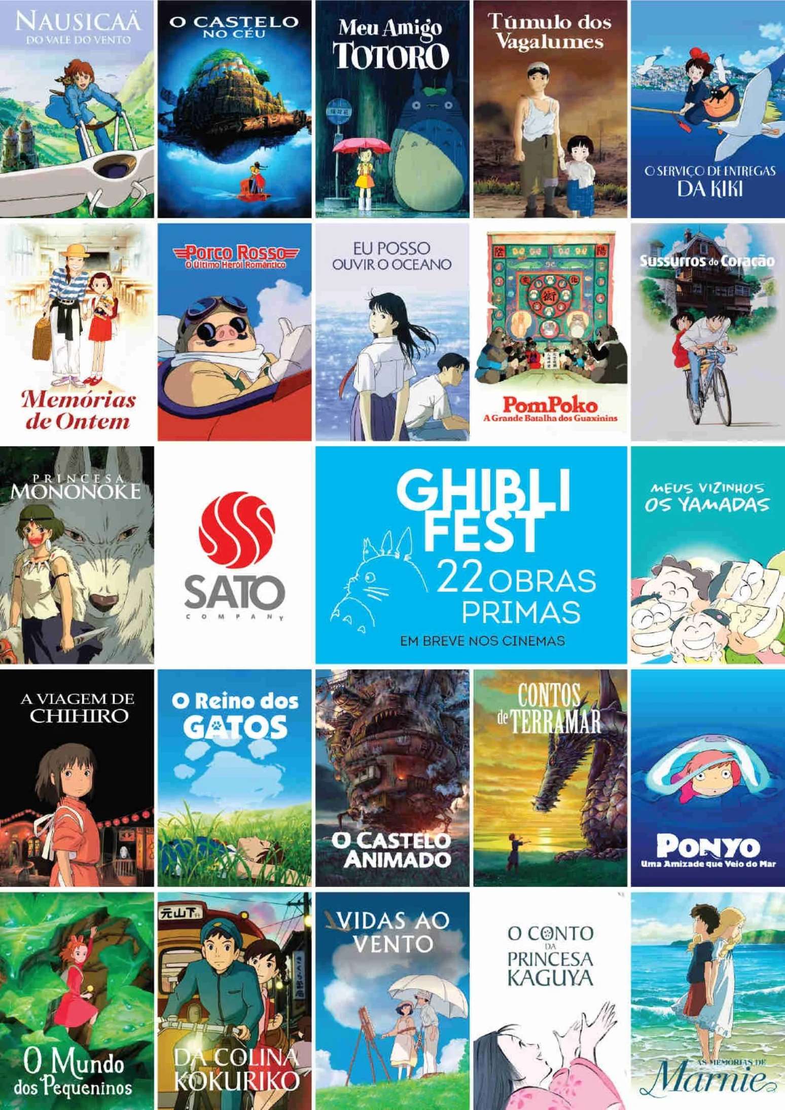 Estúdio Ghibli: festival celebra 40 anos da companhia