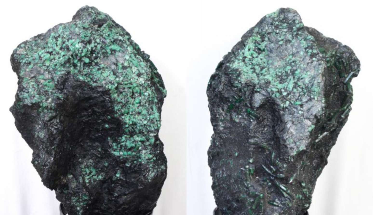 Esmeralda gigante de 92,5 kg encontrada na Bahia vai a leilão com valor ...