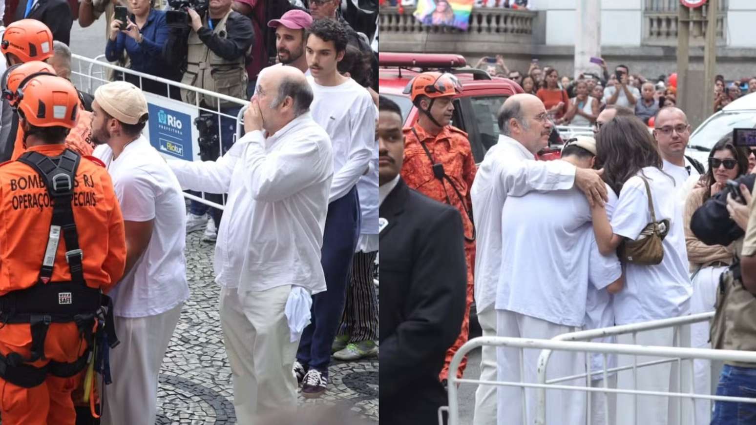 Otavio Muller, pai de Fran Gil, acolhe filho em momento delicado do ...