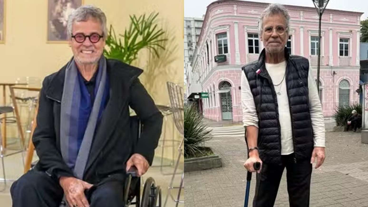 Grave? Carlinhos de Jesus revela uso de muletas e cadeira de rodas: 'Me ...