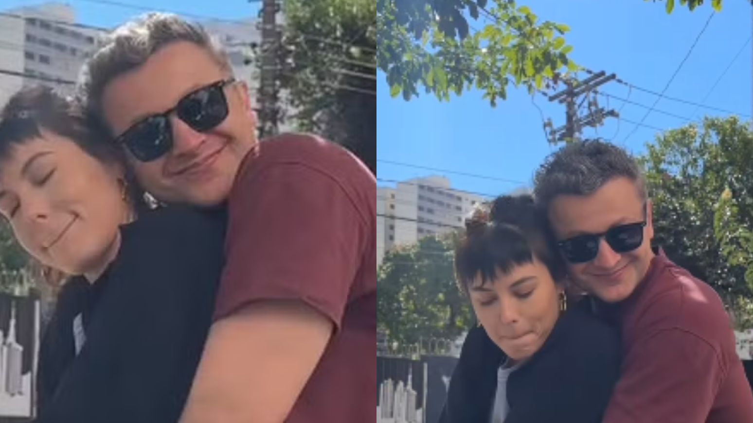 Tá rolando? Lucas Lima, ex de Sandy, surge agarrado com mulher e agita ...