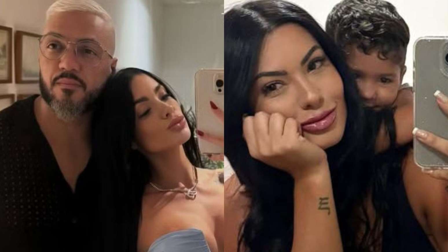 Namorada de Belo ironiza acusações do ex: 'Mãe de internet'