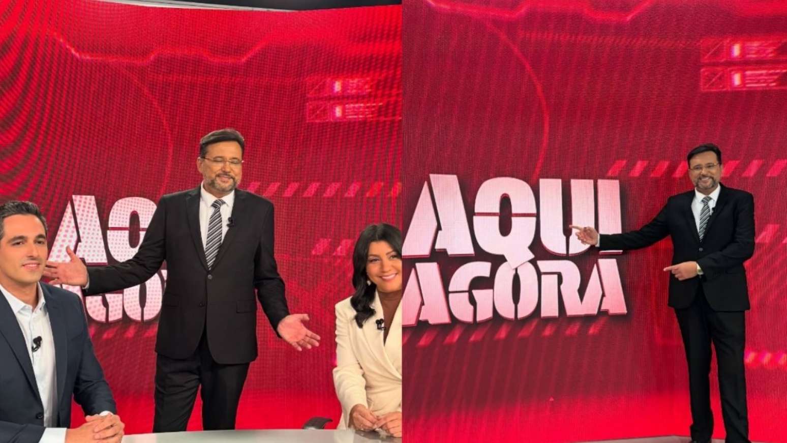 Geraldo Luís estreia no "Aqui Agora" do SBT
