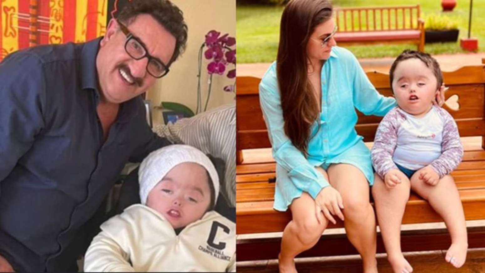 Ratinho se manifesta após exposição da nora sobre filho com ...