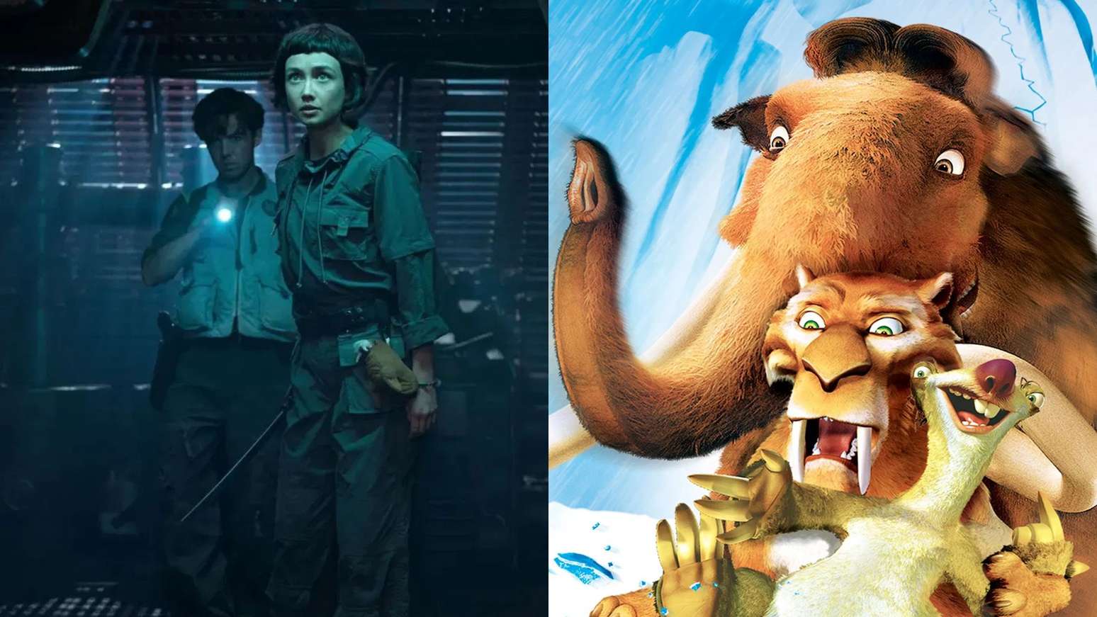 Qual é a relação entre 'A Era do Gelo' e 'Alien: Earth'?