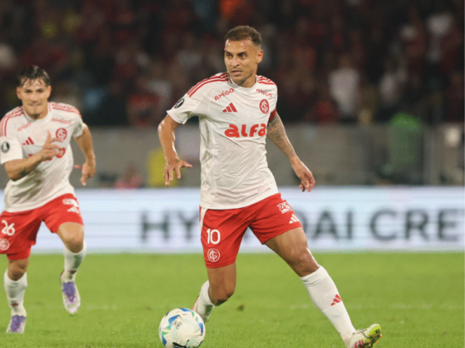 A declaração de Alan Patrick, do Internacional, sobre o jogo de volta ...