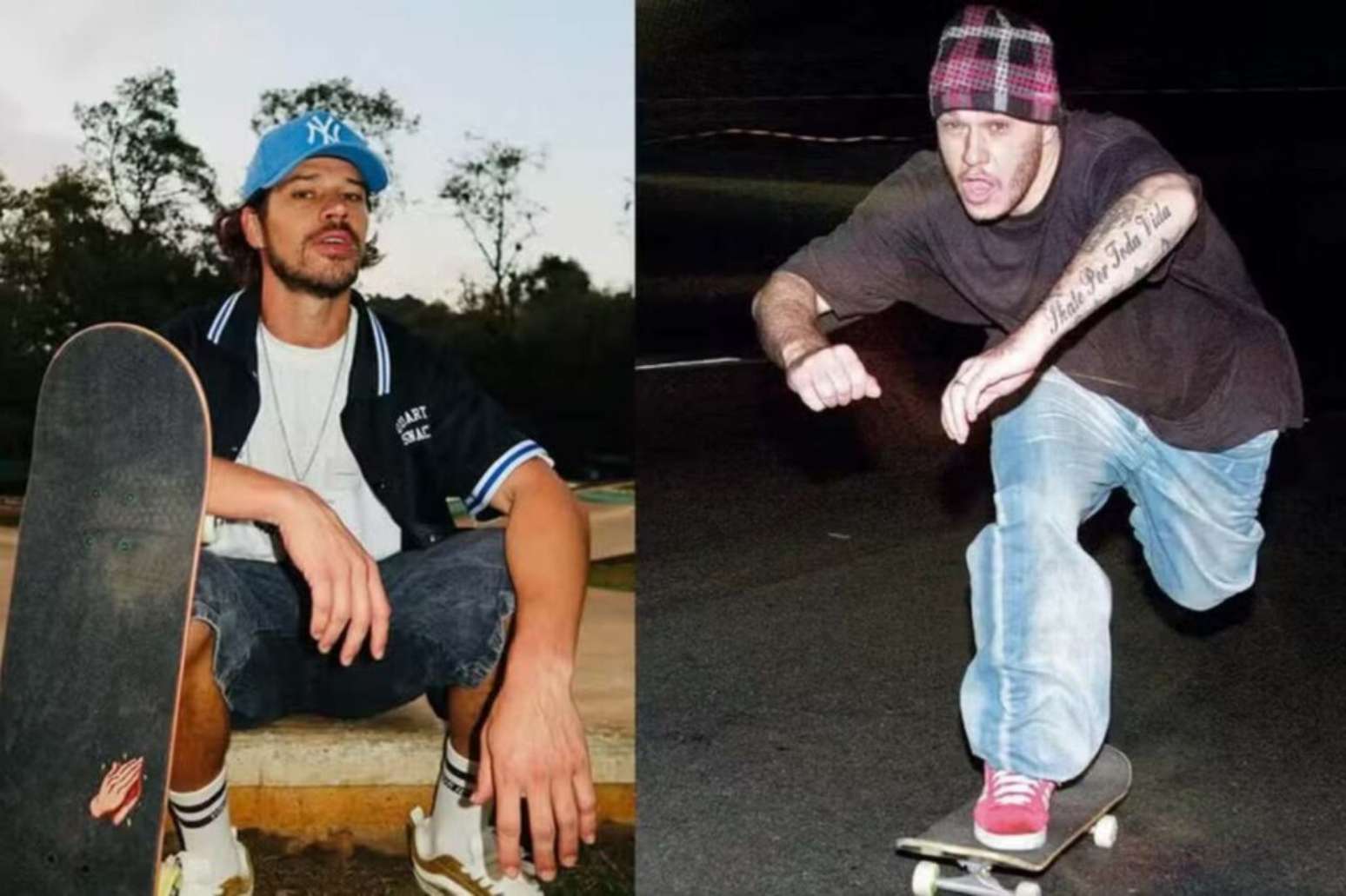 Primeiras imagens de José Loreto caracterizado de Chorão