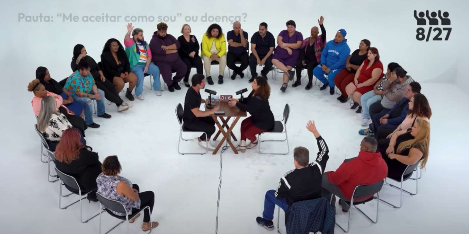 Debate ‘1 treinador contra 30 gordos’ viraliza e gera mais popularidade ...