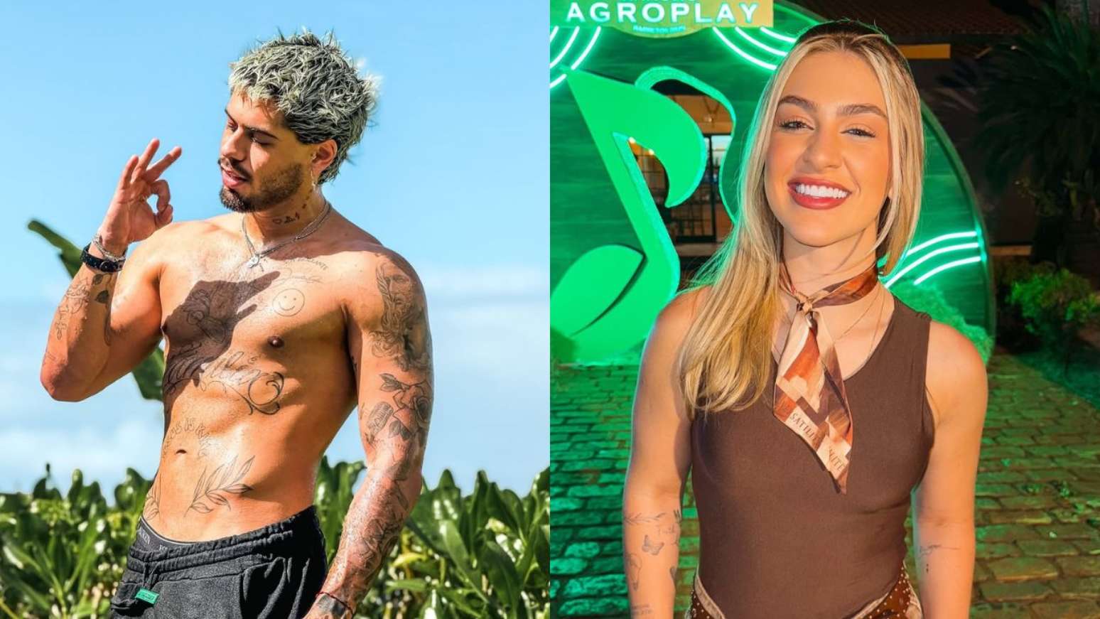 Zé Felipe é visto pegando carona com amiga de Ana Castela