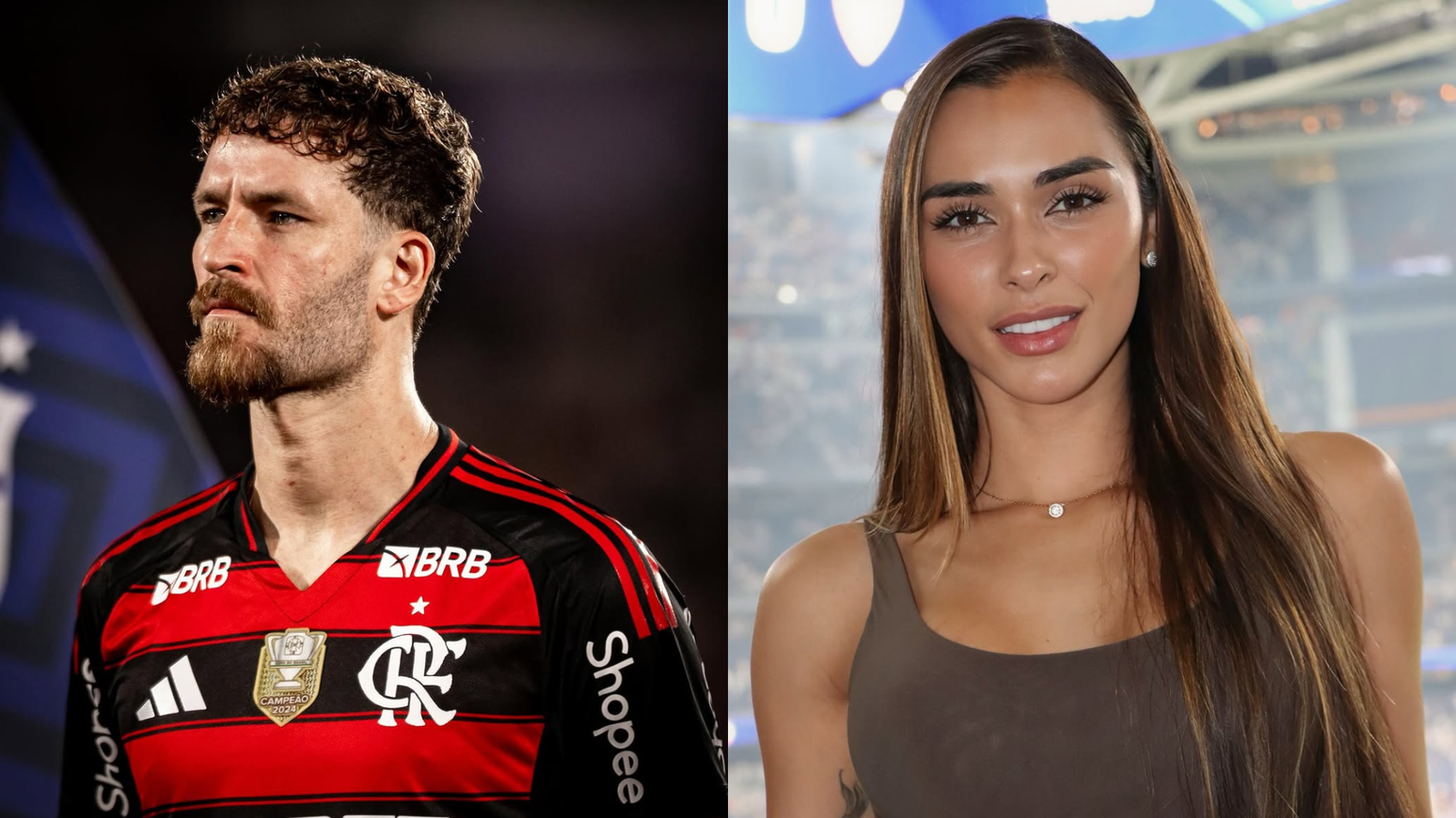 Léo Pereira nega estar devendo pensão e após audiência com a ex, Tainá ...